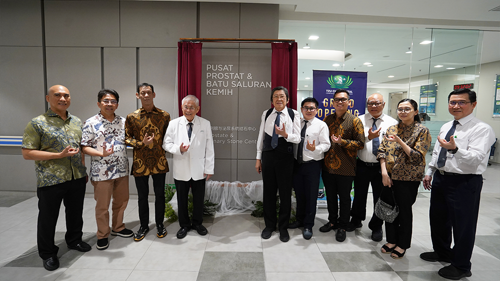 Tzu Chi Hospital meresmikan Prostate & Urinary Stone Center